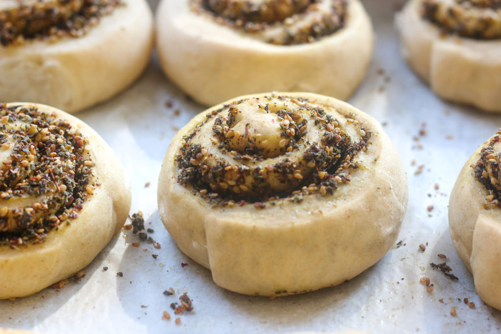 Za’atar Rolls – Fig & Olive Platter