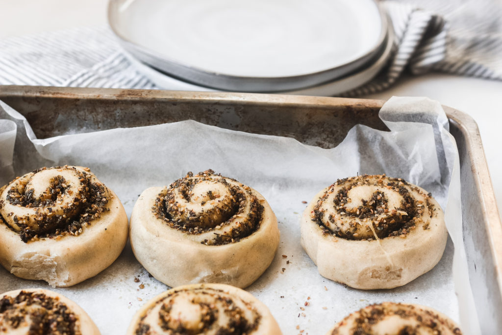 Za’atar Rolls – Fig & Olive Platter