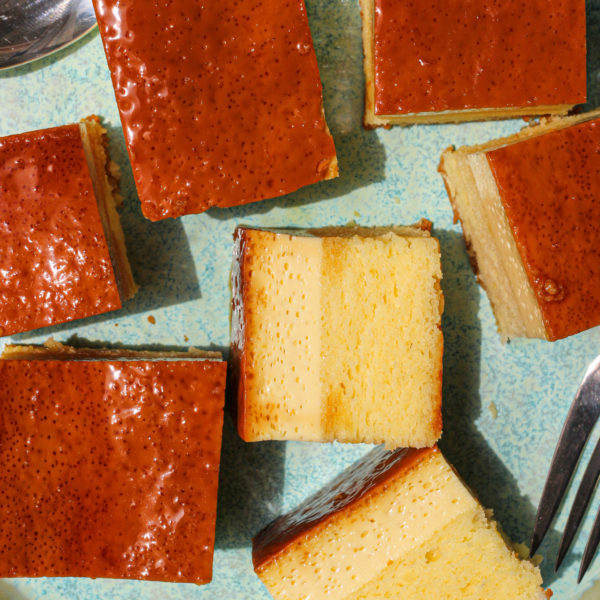 Mini Orange Flan Cakes – Fig & Olive Platter