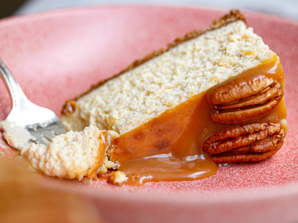 Salted Caramel Date Cheesecake – Fig & Olive Platter