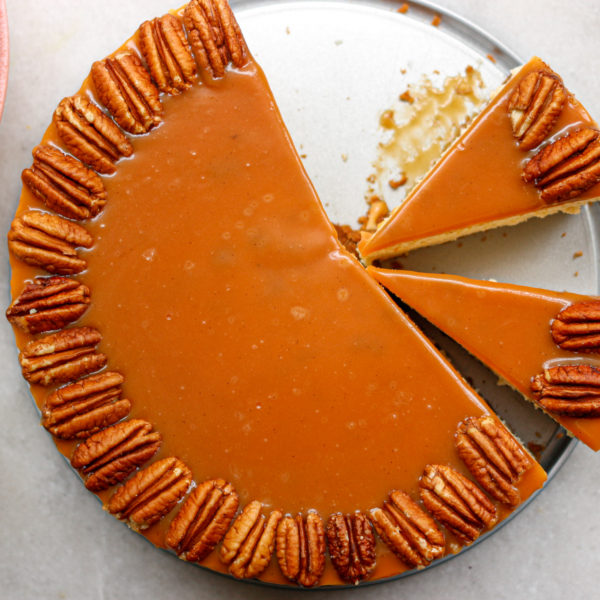 Salted Caramel Date Cheesecake – Fig & Olive Platter