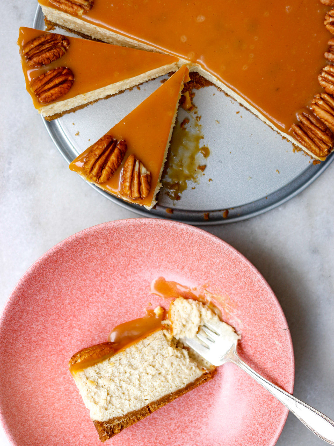 Salted Caramel Date Cheesecake – Fig & Olive Platter