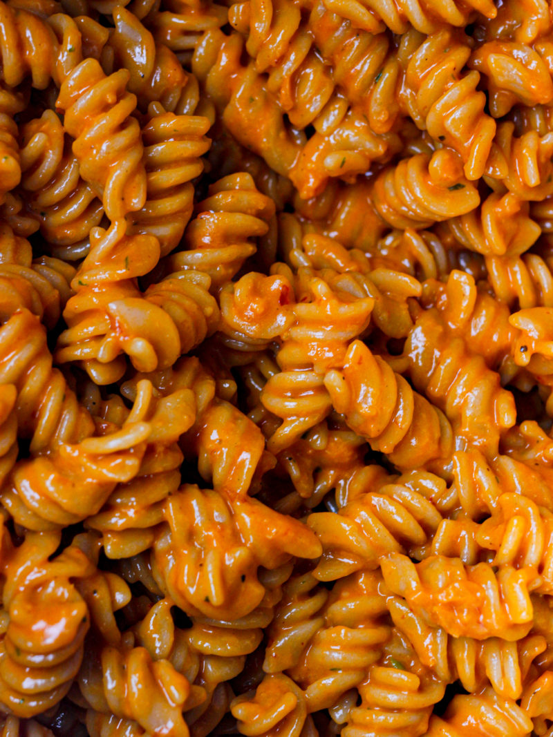 How To Make Vegan Spicy Fusilli – Fig & Olive Platter
