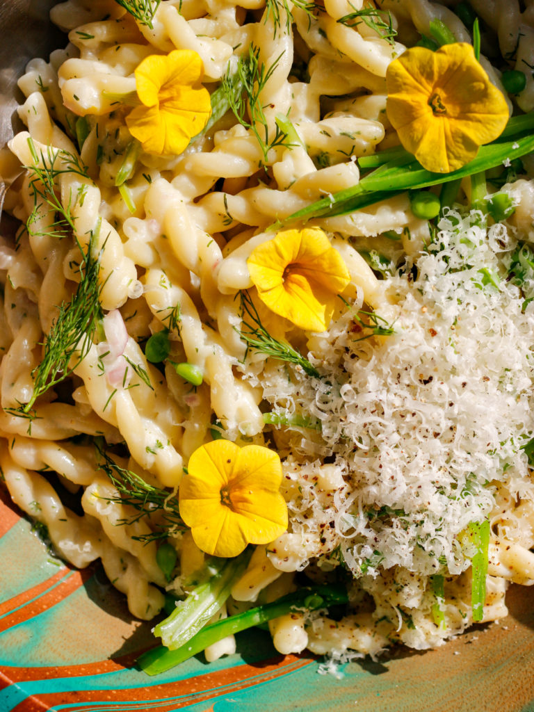 Creamy Yogurt Dill Pasta – Fig & Olive Platter