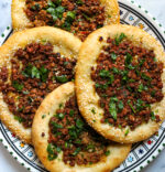 Middle Eastern Lamb Flatbread – Fig & Olive Platter