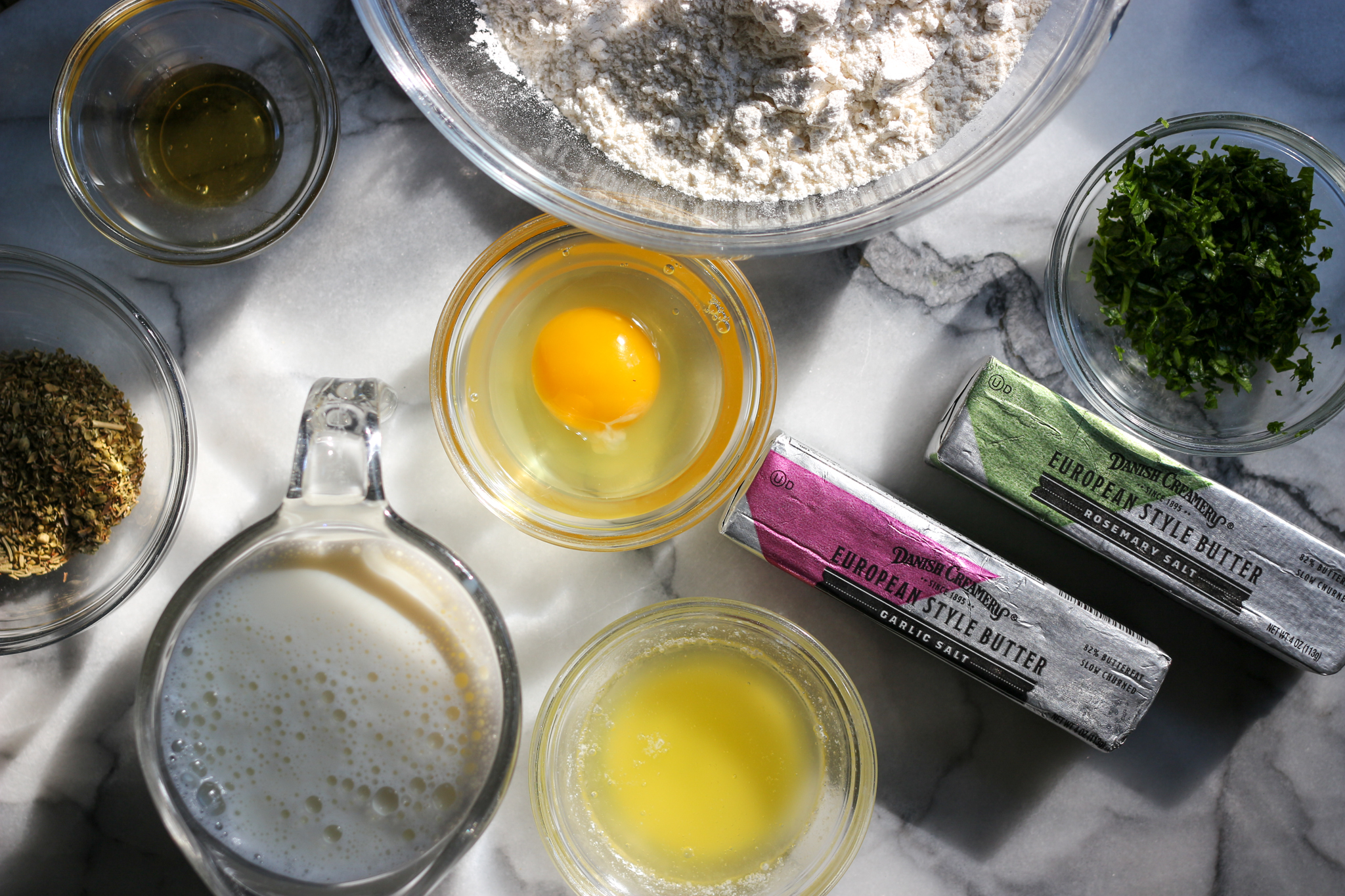 Chive Herb Dinner Rolls – Fig & Olive Platter